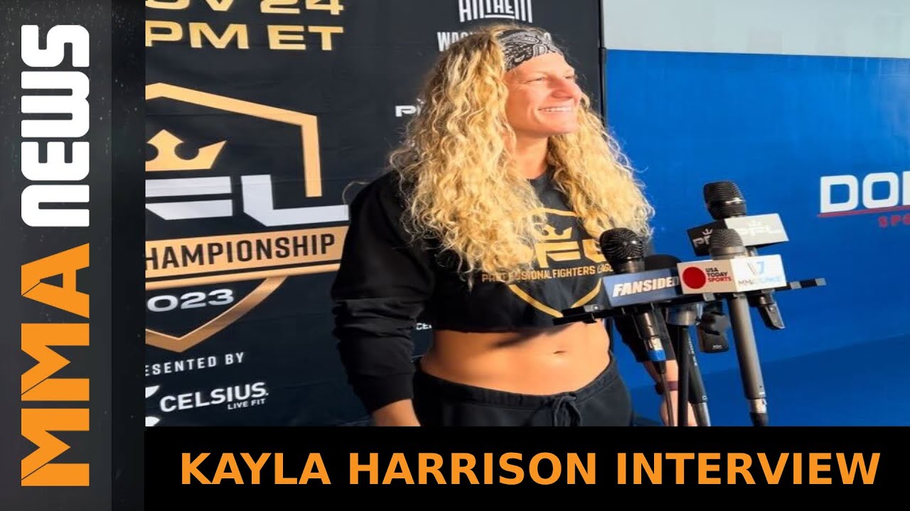 2023 PFL Championships Media Day | Kayla Harrison Interview - YouTube