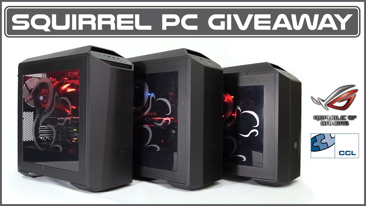 Squirrel PC Giveaway - YouTube