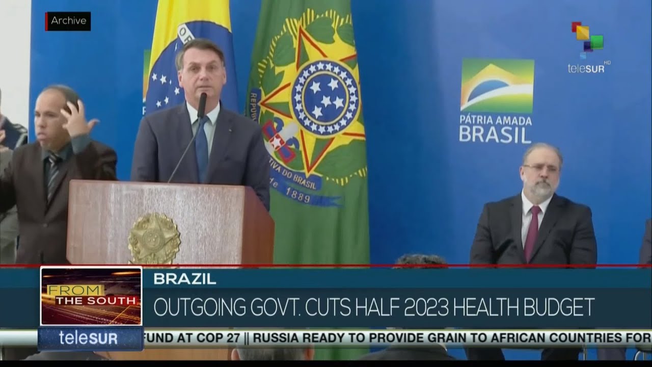FTS 16:30 11-11: Jair Bolsonaro cuts Brazil's health budget until 2023 ...