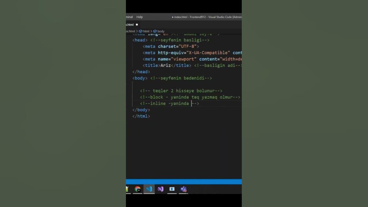 Html Dərsləri Html Css Javascript Bootstrap5 React Csharp Sql