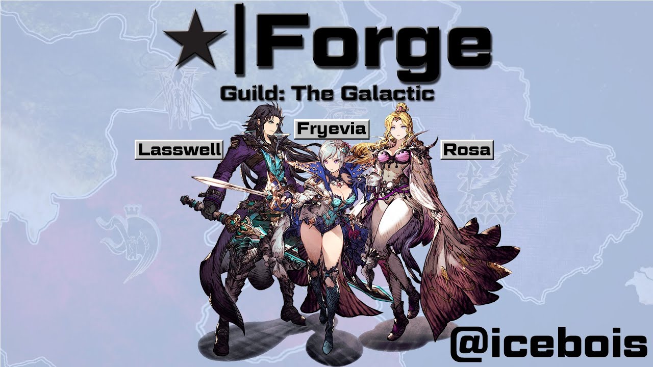 Fryevia, Rosa, Lasswell Ice Team Testing in Duels FFBE WOTV - YouTube