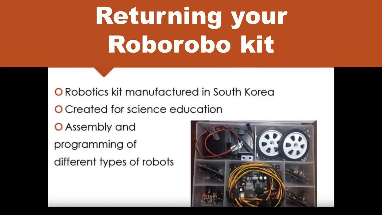 Returning your Roborobo kit - YouTube