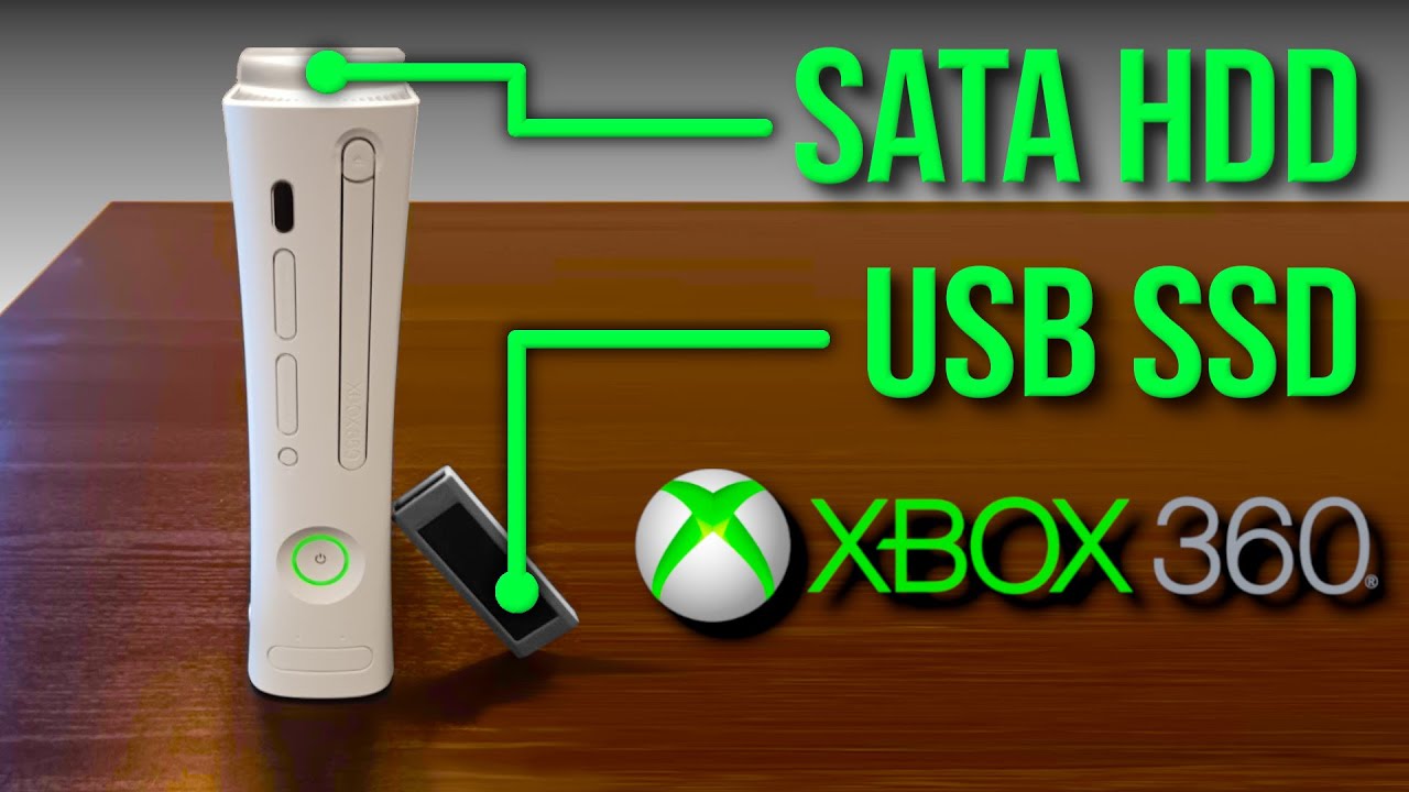Xbox 360: USB SSD vs SATA HDD | Which is faster? - YouTube