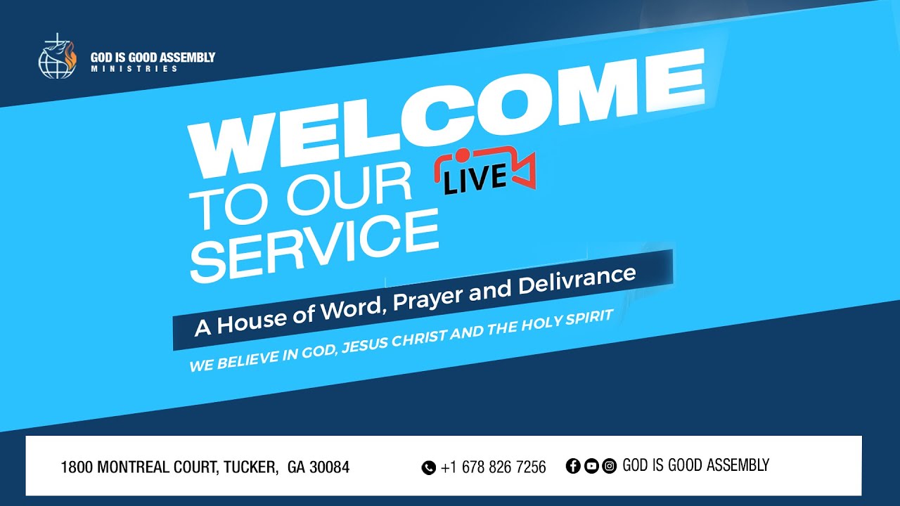 Sunday Live Service - July 10, 2022 - God Is Good Assembly - YouTube