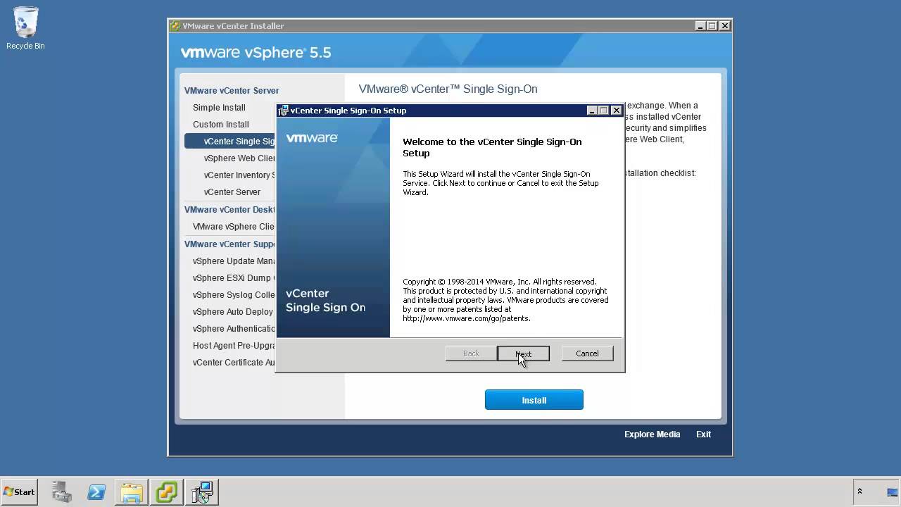 Building a Multi Site vCenter SSO 5.5 Configuration - YouTube