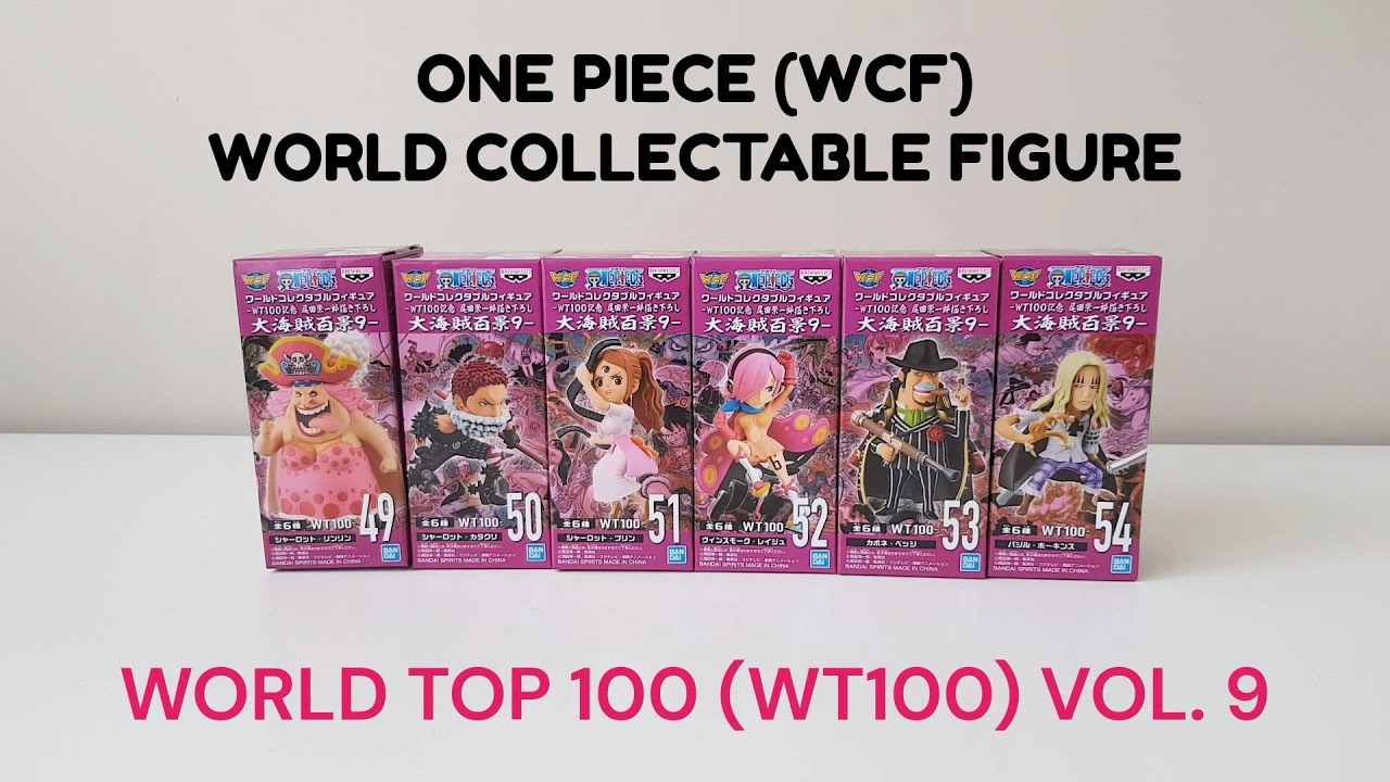 One Piece (WCF) World Collectable Figure - WT100 Vol 9 - Unboxing i ...