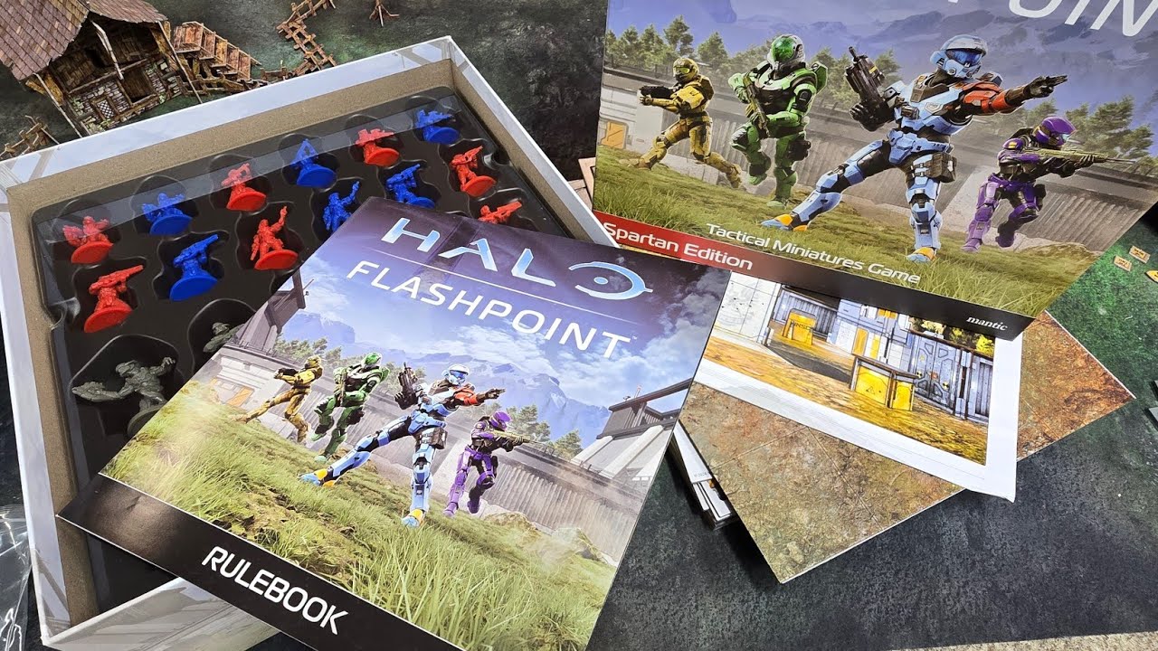 HALO Flashpoint | Mantic Games | Unboxing - YouTube