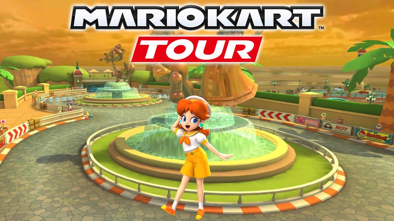 Mario Kart Tour Daisy (Sailor) Quick Play (Princess Tour) - YouTube