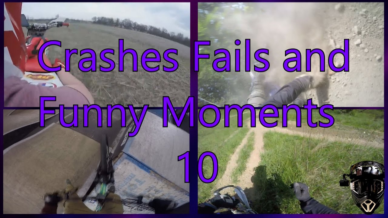 Crashes Fails and Funny Moments | Jacub Moto FUNNY MONTAGE #10 - YouTube