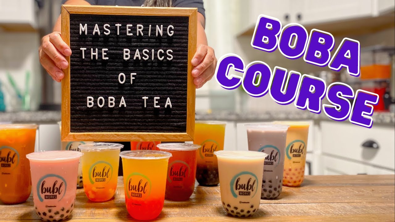 How to Make Boba/ Bubble Tea- Our New Online Course! - YouTube