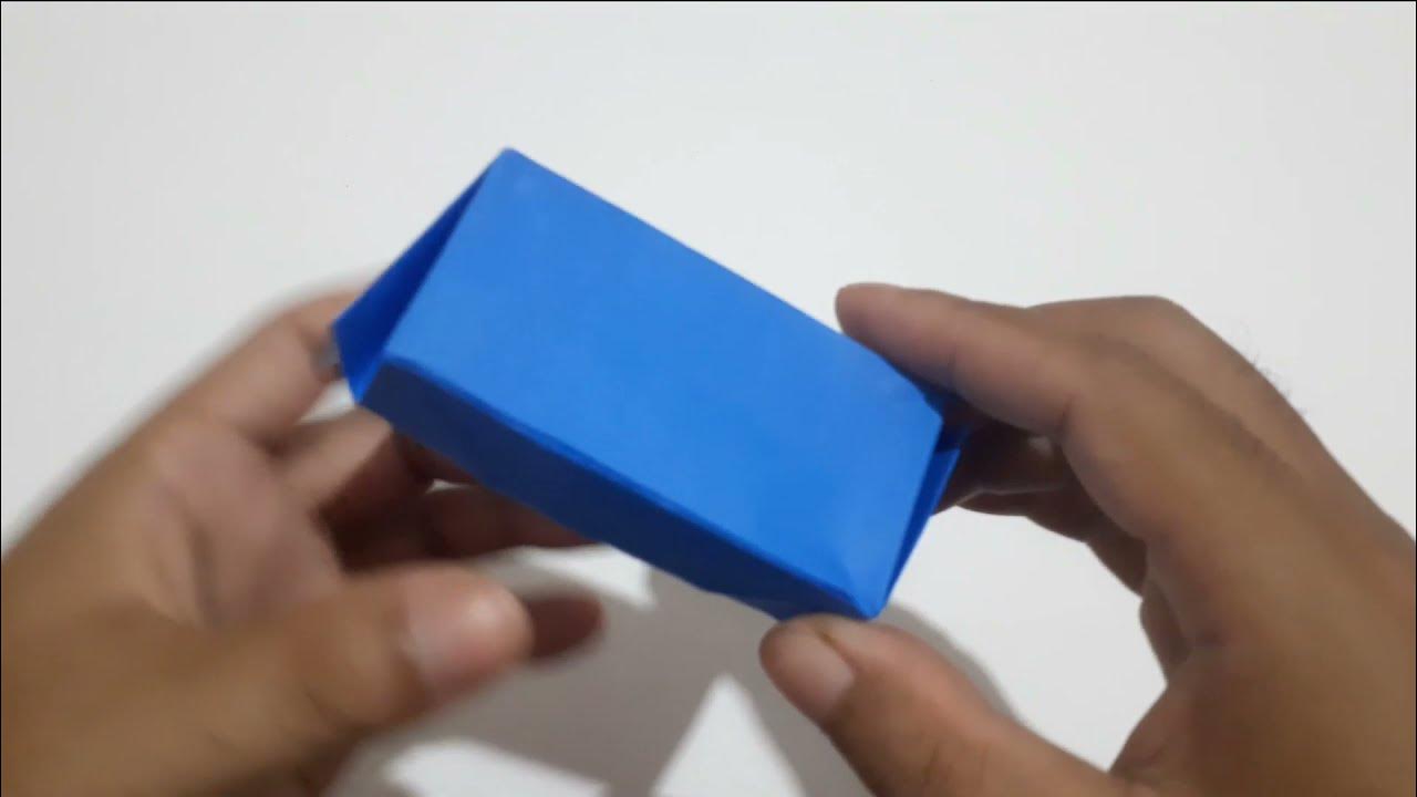 Cara Membuat Origami Kotak Persegi Panjang | Cara Membuat Origami | Tutorial Origami - YouTube