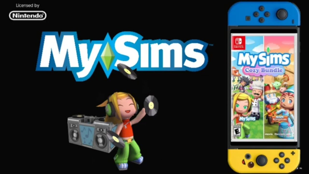 MySims Cozy Bundle Switch my sims - YouTube