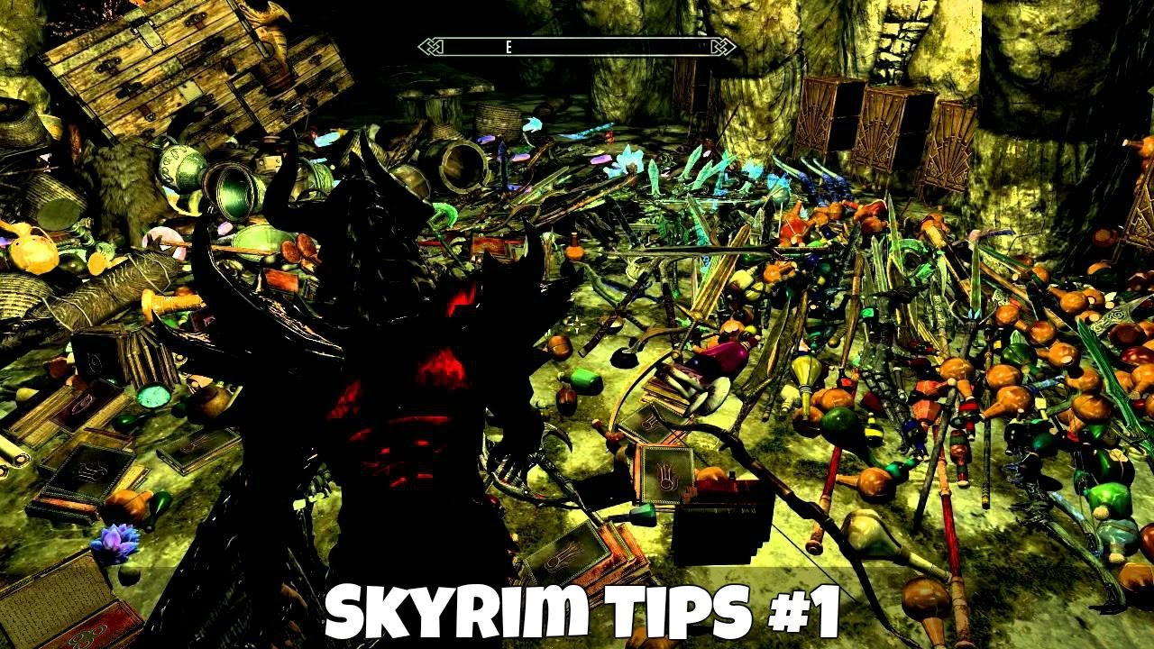 SKYRIM REMASTERED: SECRET EASTER EGG CHEST IN DAWNSTAR - YouTube