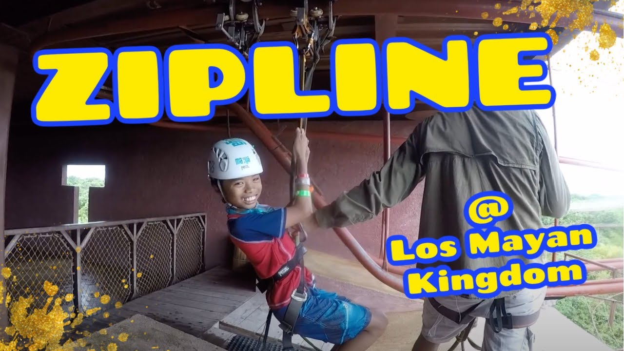 Zipline @ Lost Mayan Kingdom, Costa Maya, Mexico - YouTube