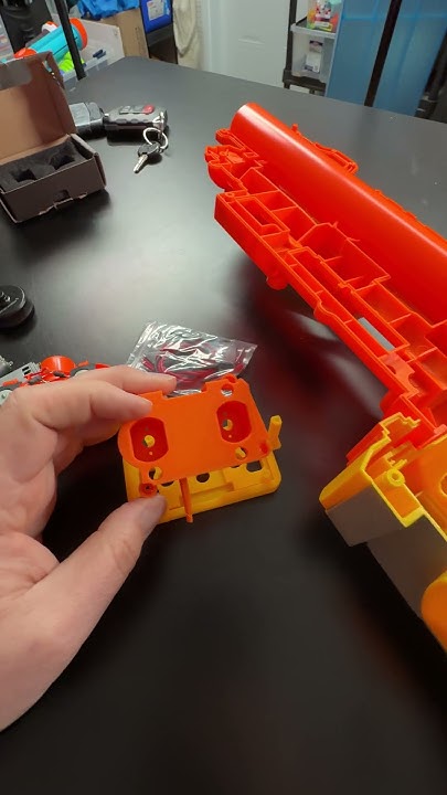 Adding flywheels to the Nerf Vulcan so it can fire faster and much much harder! Progress video ...