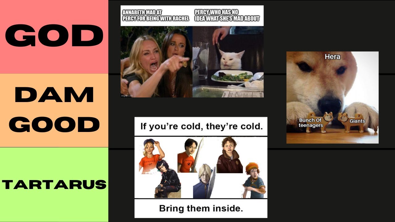 Ranking Percy Jackson Memes! - YouTube