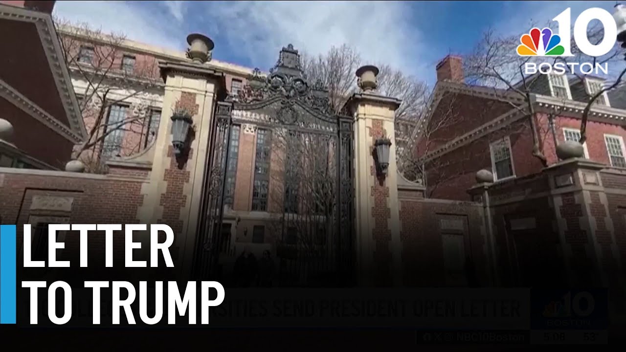 School presidents send letter to Trump calling out 'unprecedented ...