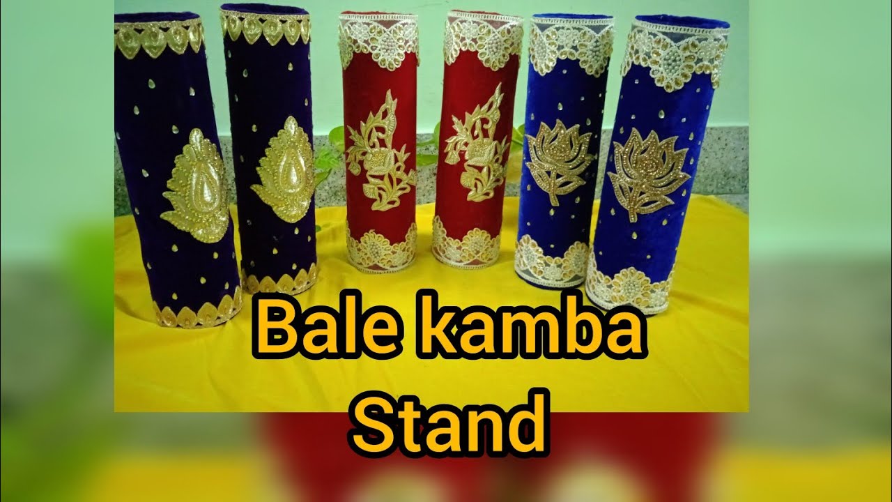 Bale Kamba stand or Deepa stand #varamahalakshmi #decoration #festival ...