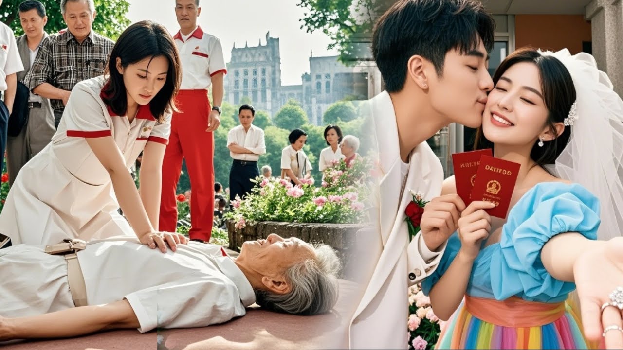 Una joven salva a un anciano sin saber que es millonario: ¡él exige que ...