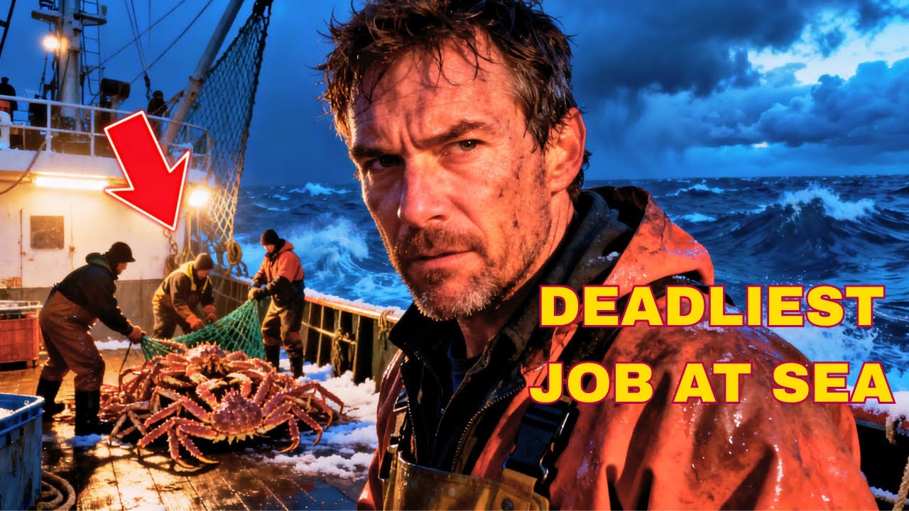 How King Crab Fishing Crew Survive Alaska’s Deadliest Job at Sea - YouTube