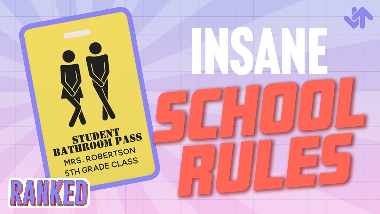 The 10 STRANGEST School Rules From The 90s - YouTube