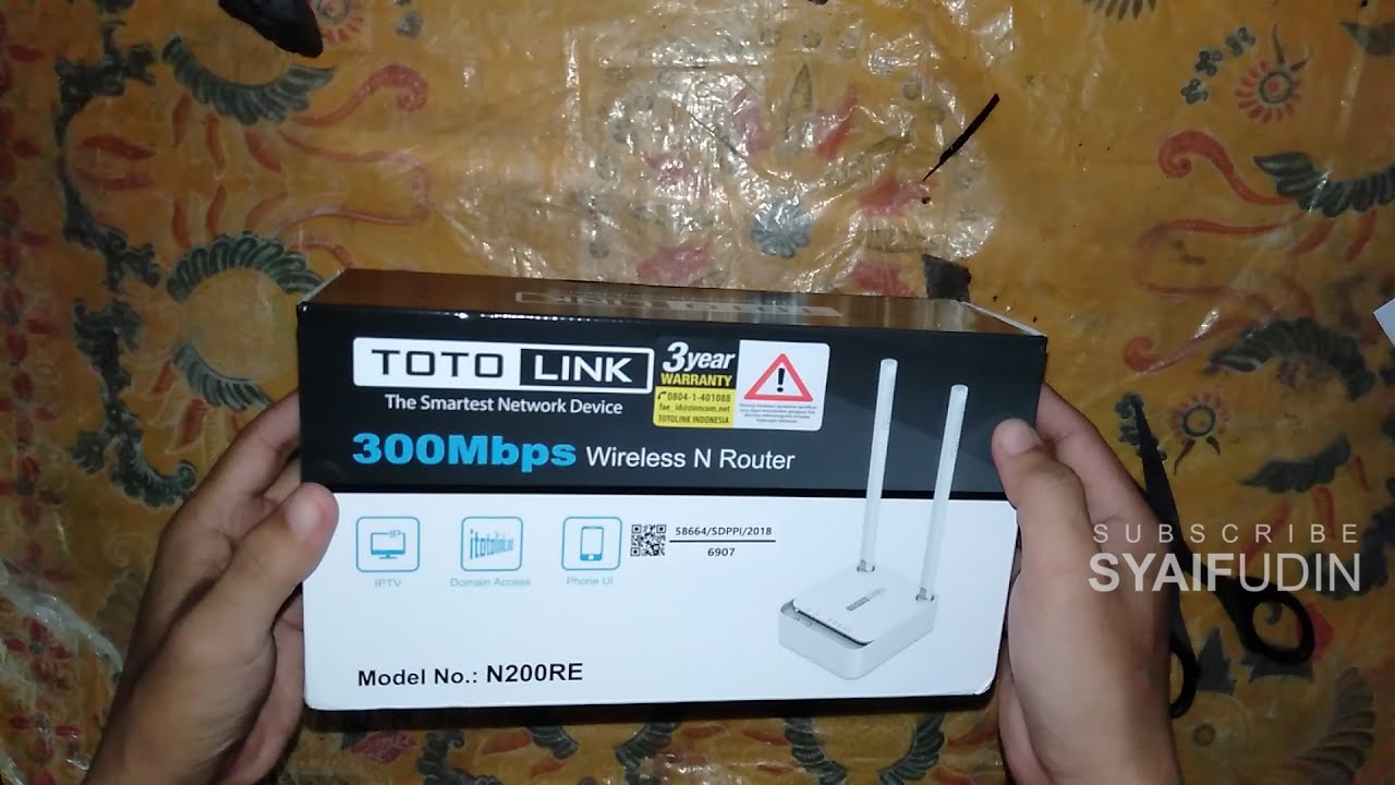 Router Totolink N200RE II 300Mbps Wireless N Router - YouTube