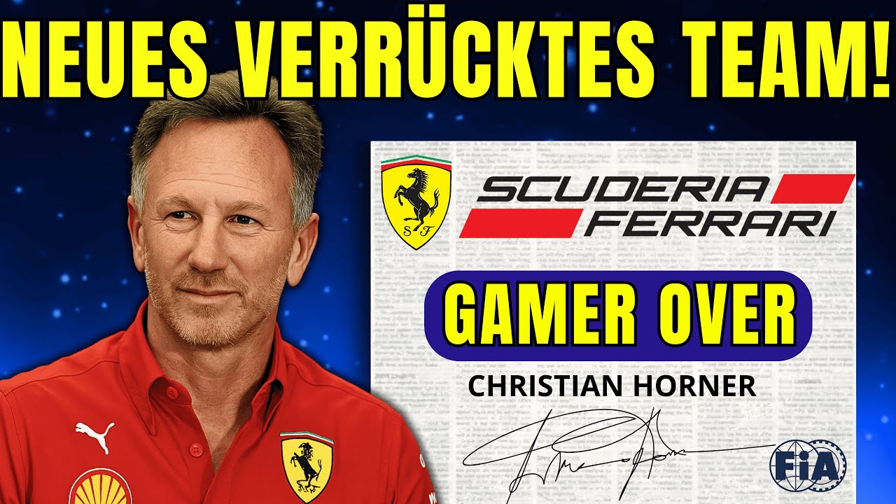 Christian Horner und sein neues TEAM wurden endlich ENTHÜLLT und das ...