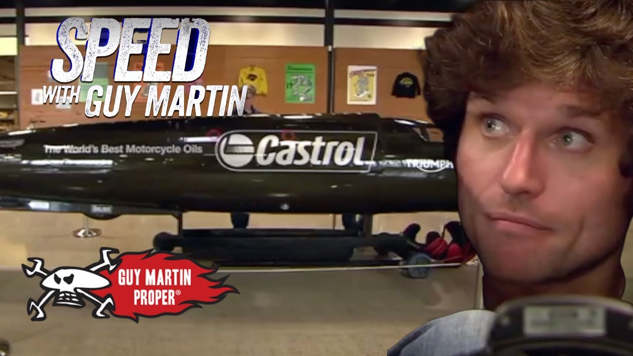 Guy meeting his land speed record bike | Guy Martin Proper - YouTube