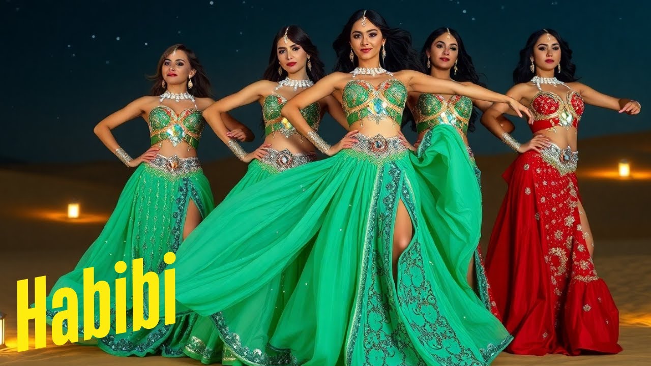 Habibi Belly Dance - Stunning AI Dance Video | 4K HD Performance - YouTube