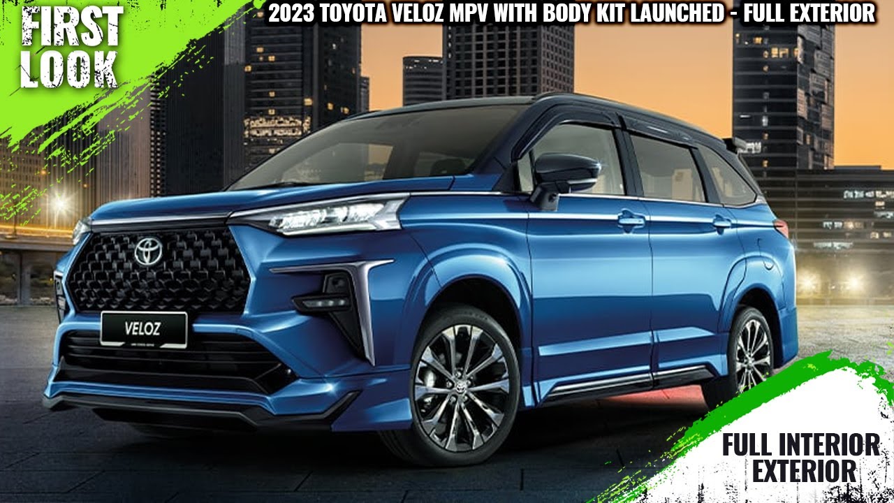 2023 Toyota Veloz MPV With Optional Bodykit Launched - Price From RM3 ...