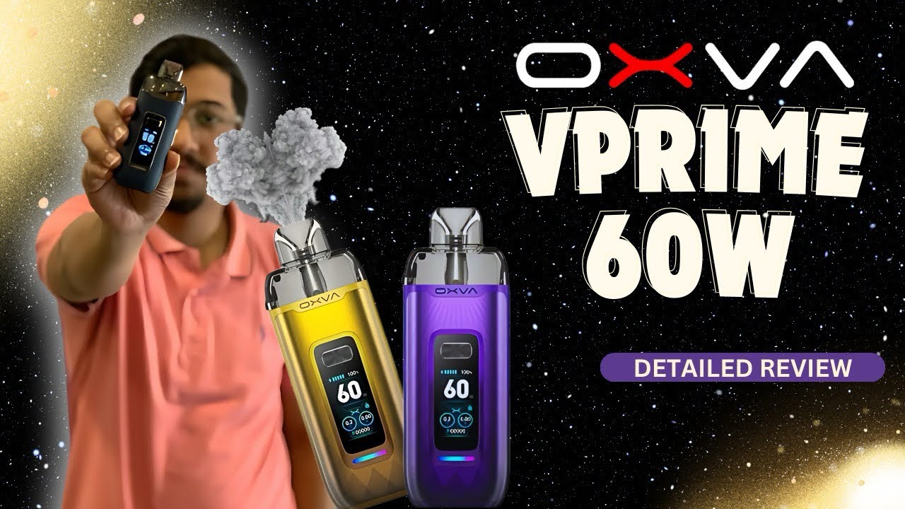 OXVA VPRIME 60W - DETAILED REVIEW IN URDU/HINDI - OXVA FIRST AUTO DRAW ...