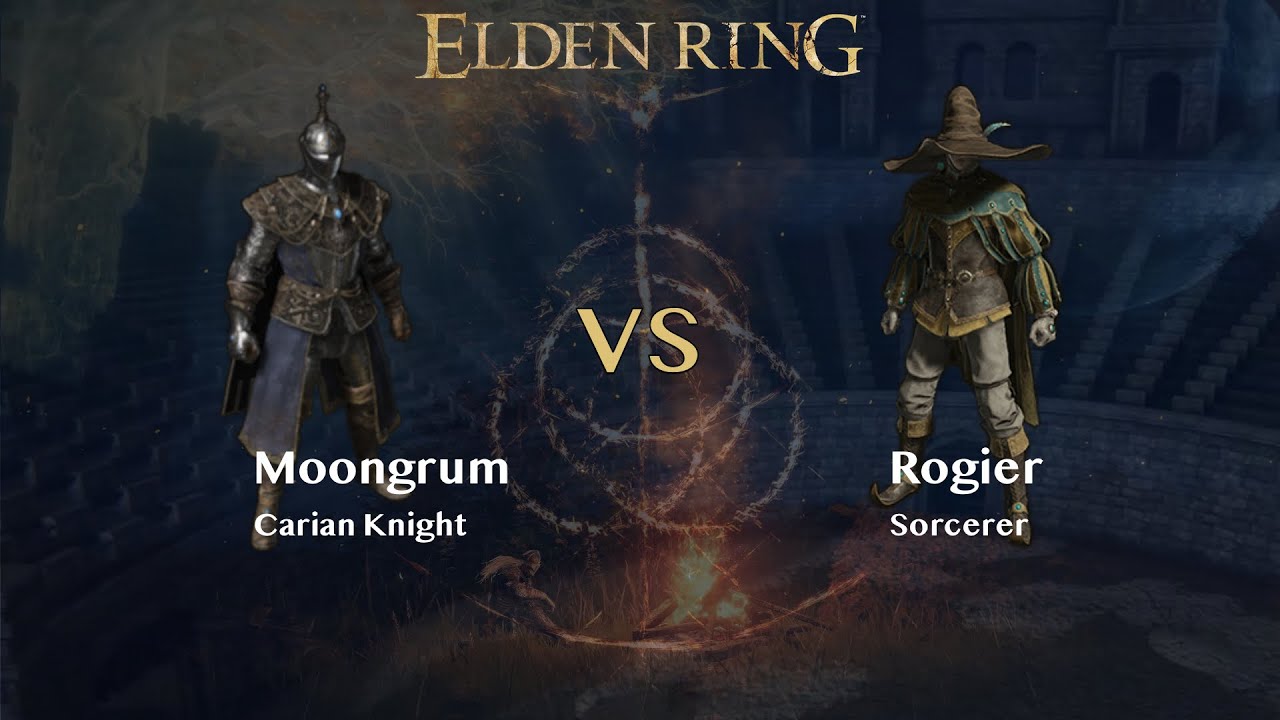 【Battle】Moongrum vs Rogier【NPCs】 - YouTube