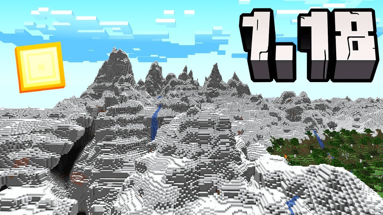 TESTANDO A NOVA ATUALIZAÇÃO 1.18 DO MINECRAFT! - YouTube