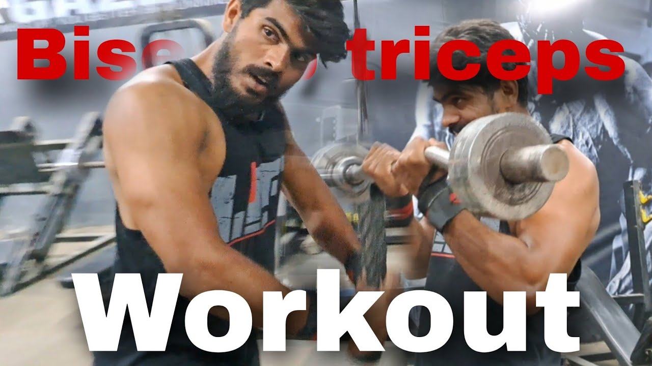 Biceps & Triceps Workout Get Bigger Arms/ Rahul Fintess zone. 2023 ...