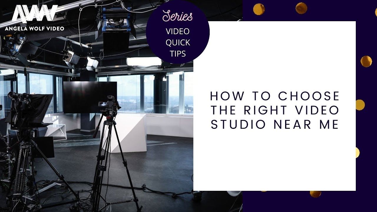 How To Choose The Right Video Studio Near Me - YouTube