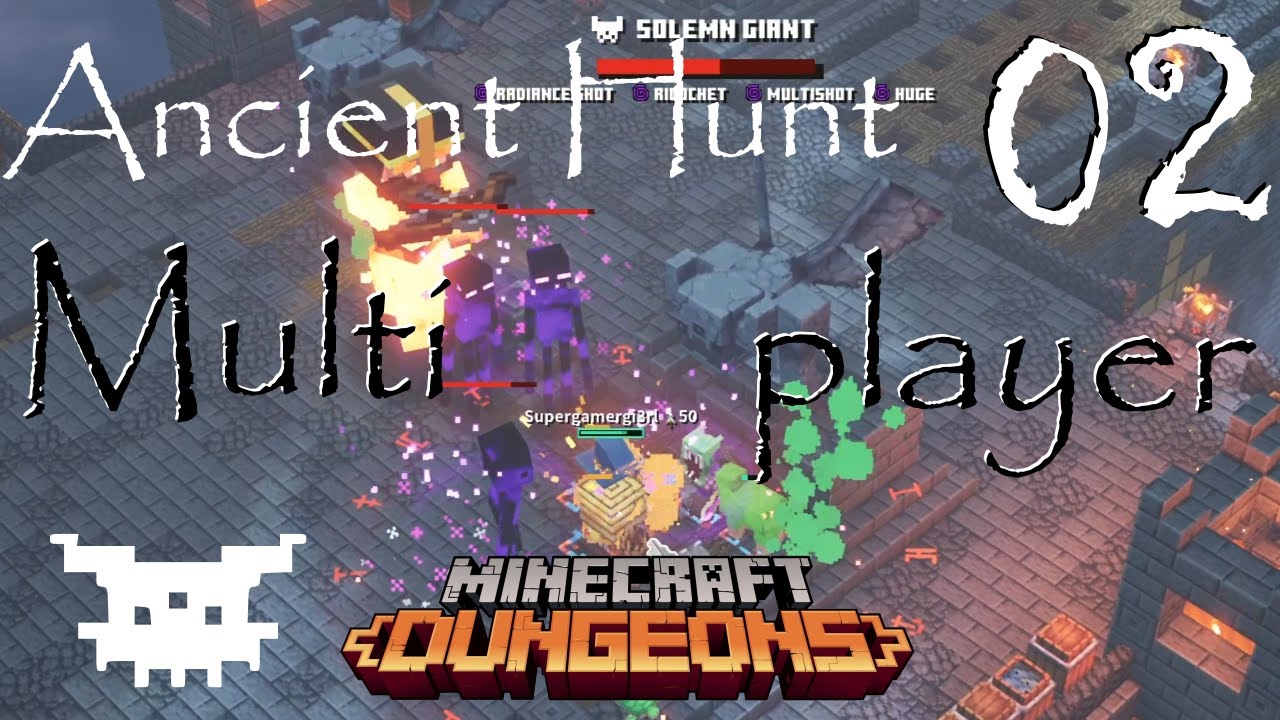 Minecraft Dungeons - Ancient Hunt 02 (Multiplayer) (Apocalypse+12) (No ...