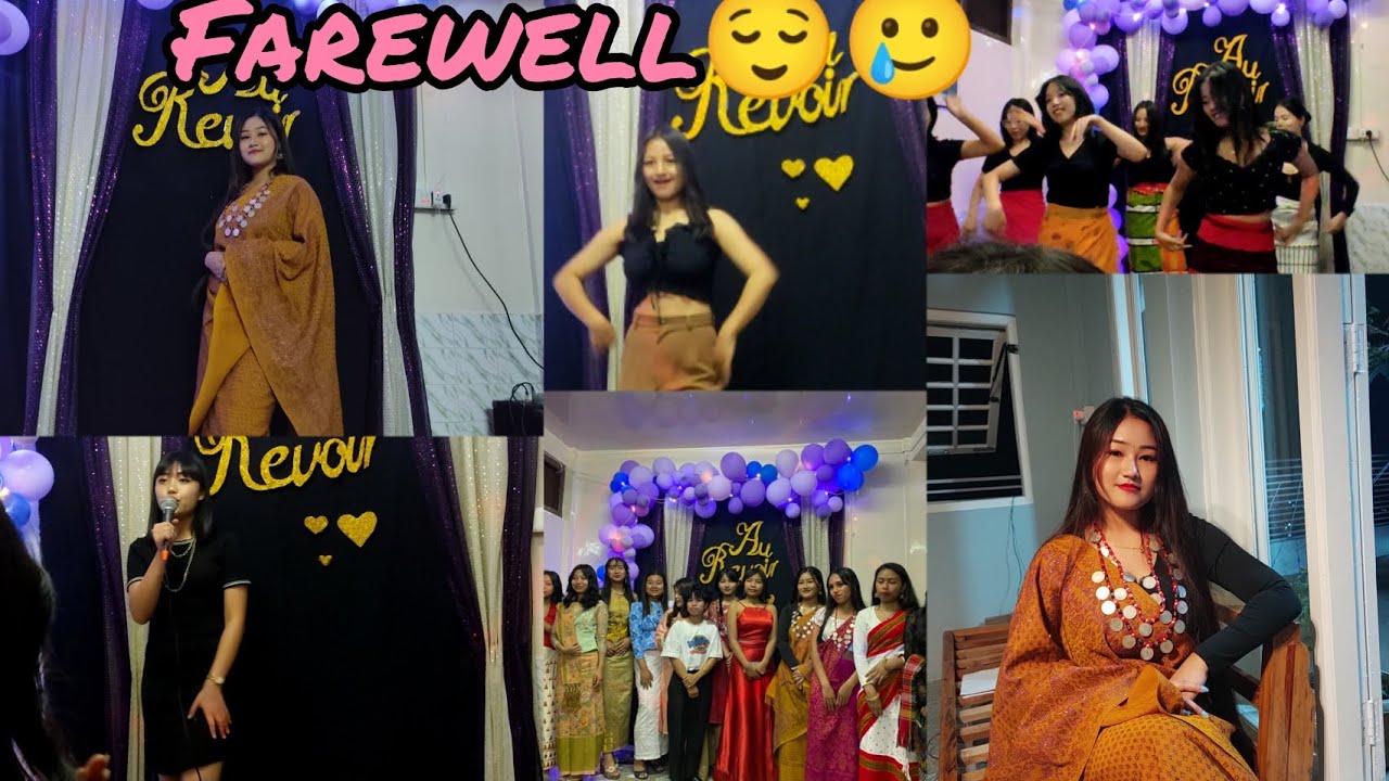 Our small farewell😌🥺|Hostel farewell☺|#farewell2023 #shillongmeghalaya ...