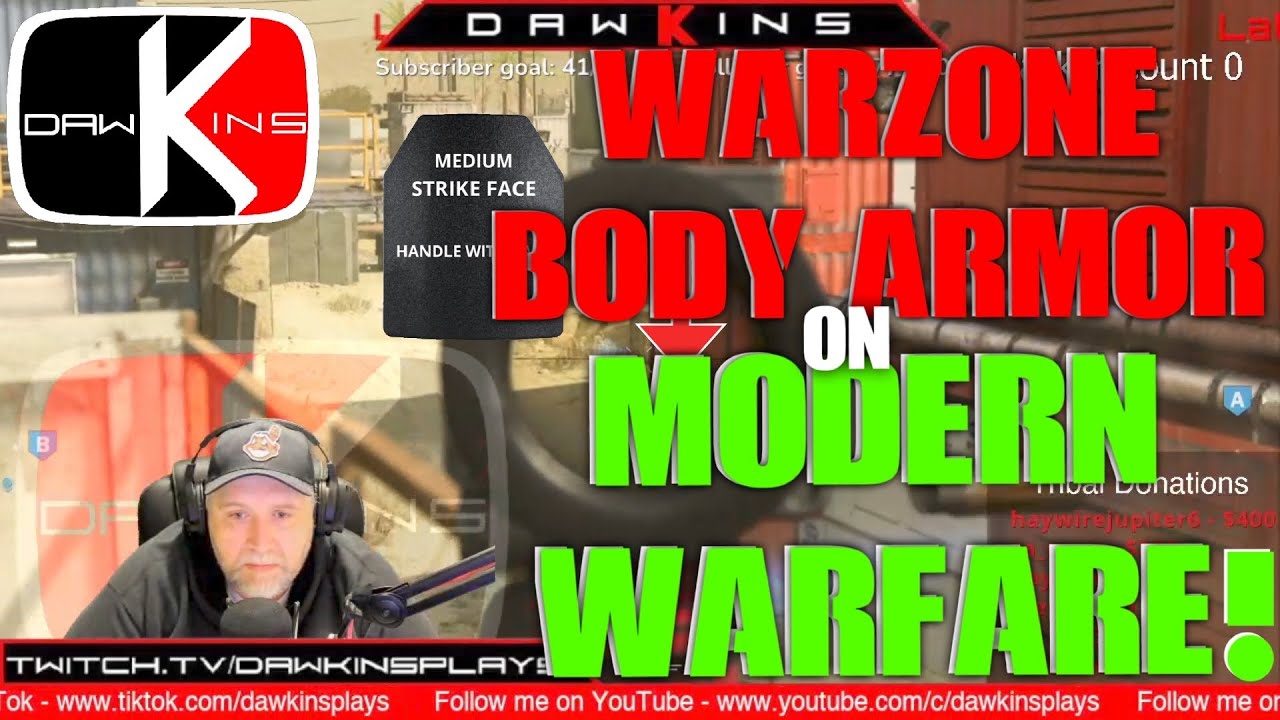 Warzone Body Armor on Modern Warfare Search & Destroy? - YouTube