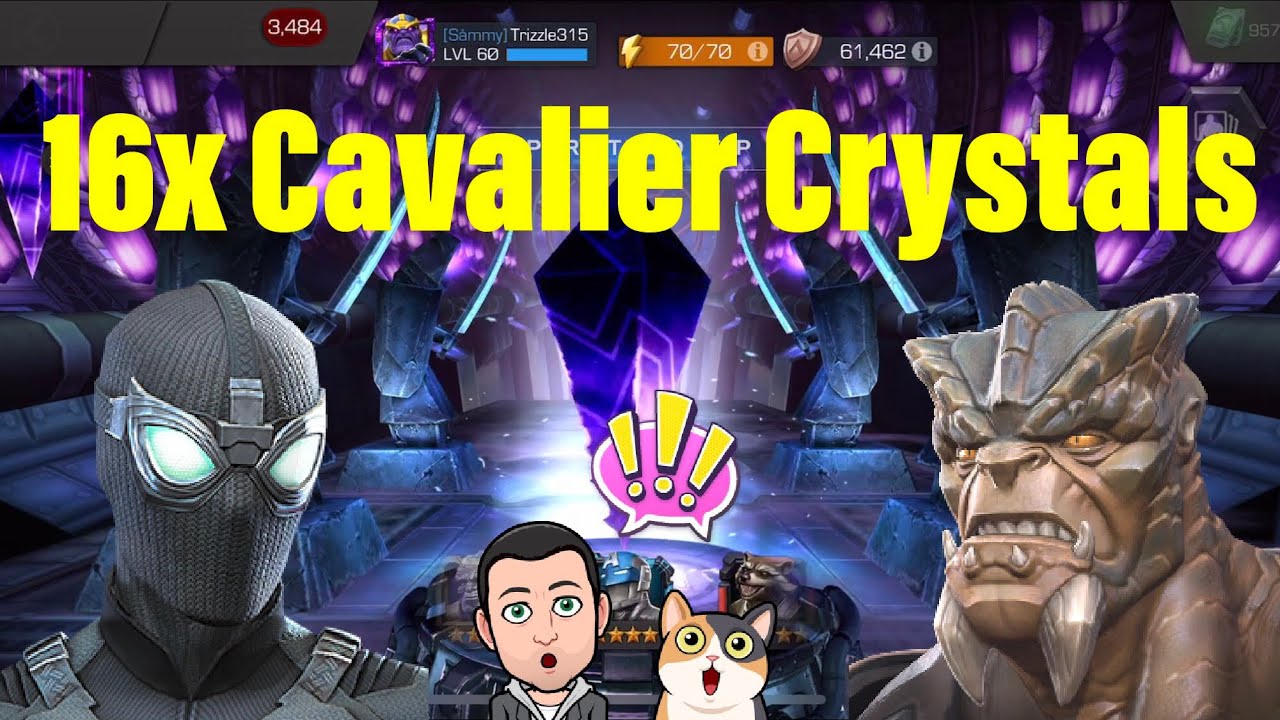 16x Cavalier Crystal Opening MCOC - YouTube