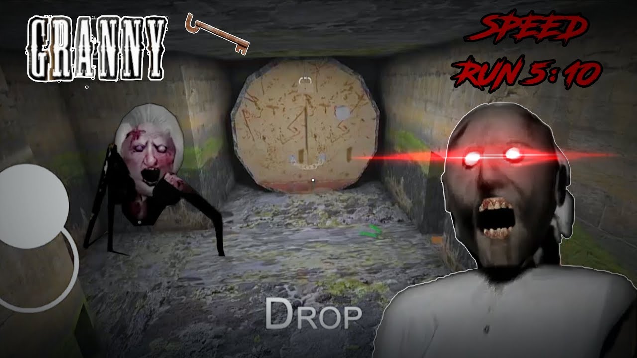GRANNY 😱 EXTREME SPEED RUN 5:10MINUTES ( WORLD RECORD ) - YouTube
