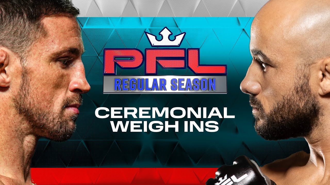 PFL 1, 2023: Ceremonial Weigh Ins - YouTube