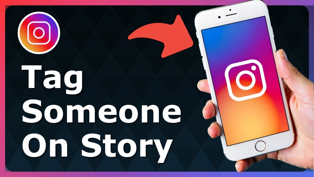How To Tag Someone On Instagram Story - Full Guide - YouTube