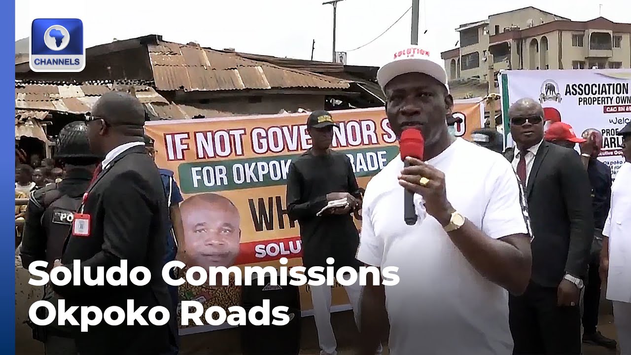 Soludo Commissions 12Km Road In Okpoko - YouTube