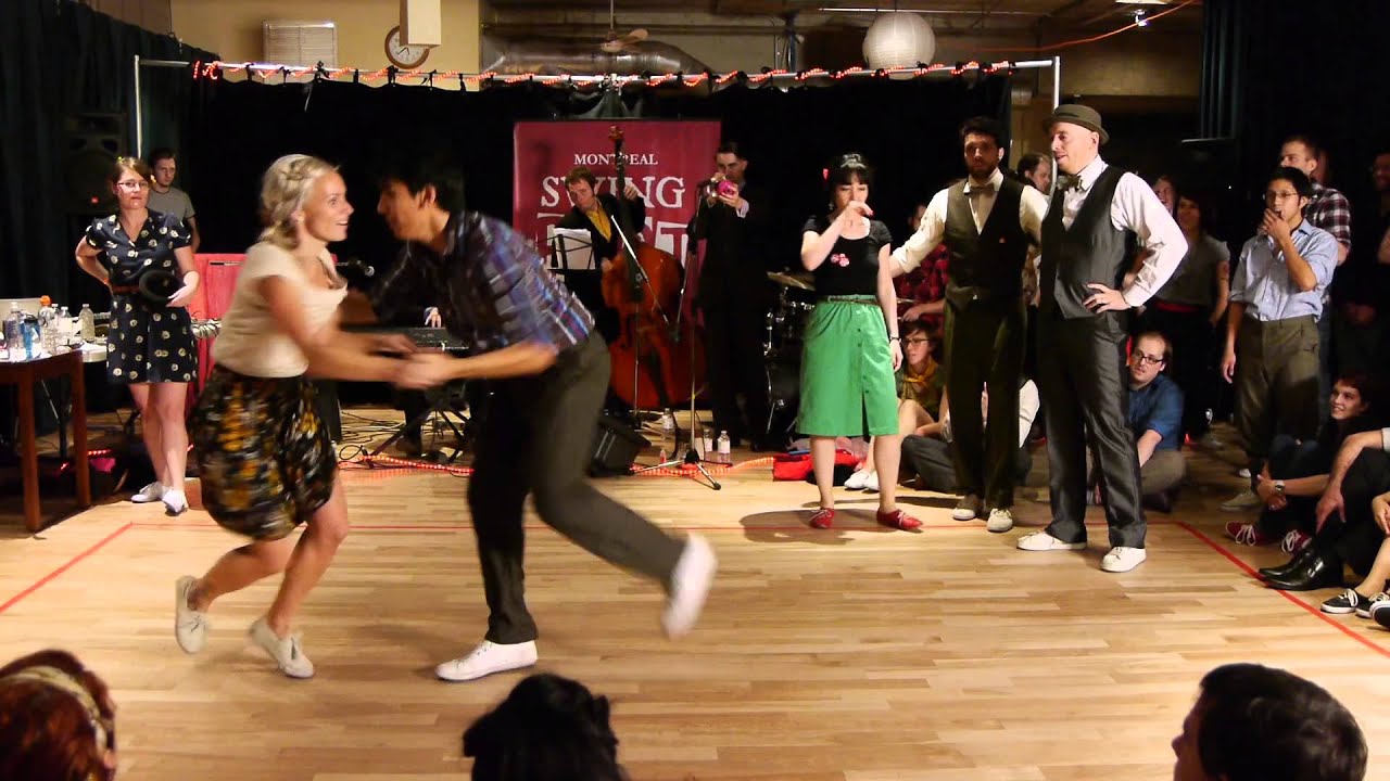 Montreal Swing Riot 2012 - Lindy Hop Battle Top 8 and Finals - YouTube