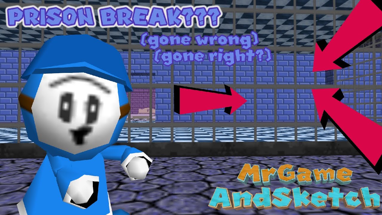 [SM64 Blooper] EPIC PRISON BREAK PRANK???(gone wrong)(gone right) - YouTube