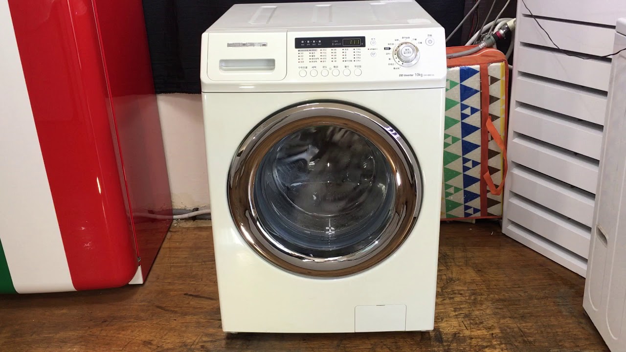 삼성 하우젠 10kg 중고드럼세탁기 samsung hauzen used 10kg drum washing machine sew ...