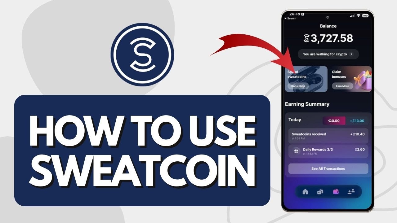 How To Use Sweatcoin (Beginners Guide) - YouTube
