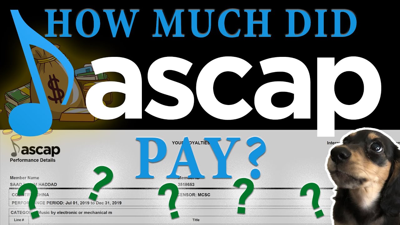 My Royalties in February 2021 | ASCAP Tips - YouTube