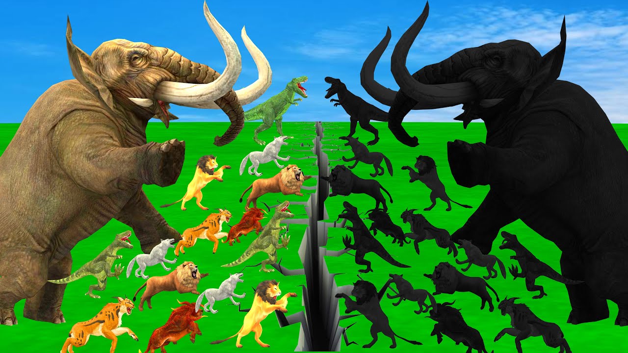 ARBS Prehistoric Mammals vs ARK Shadow Itself Size Comparison Mammoth ...