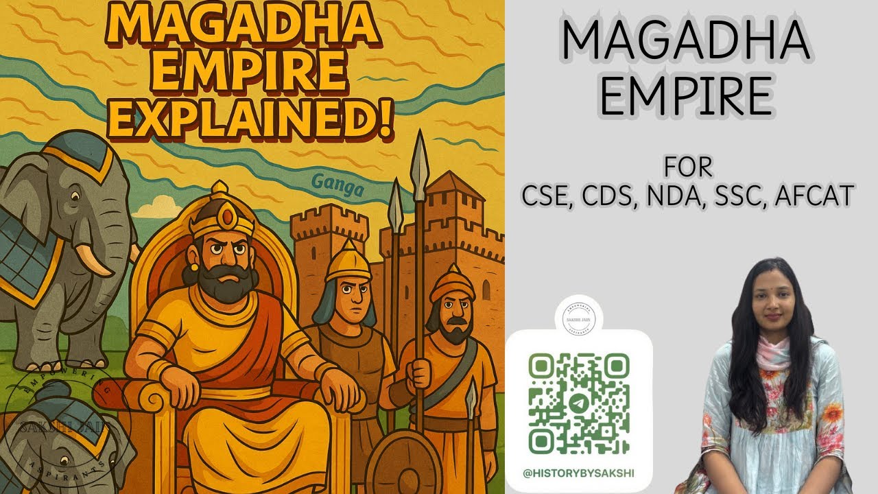 Magadha Empire/Pre Mauryan age | Lecture 10 | Ancient Indian History ...